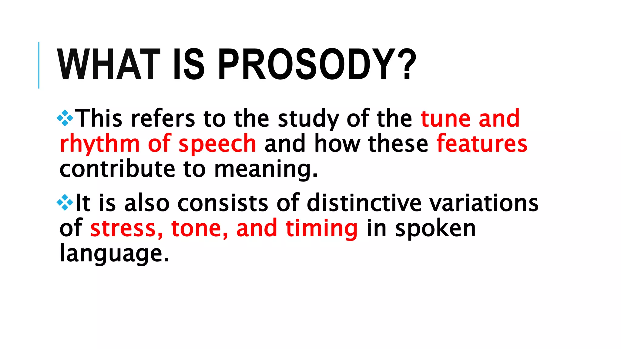 Prosodic phonology ms ferrer | PPTX