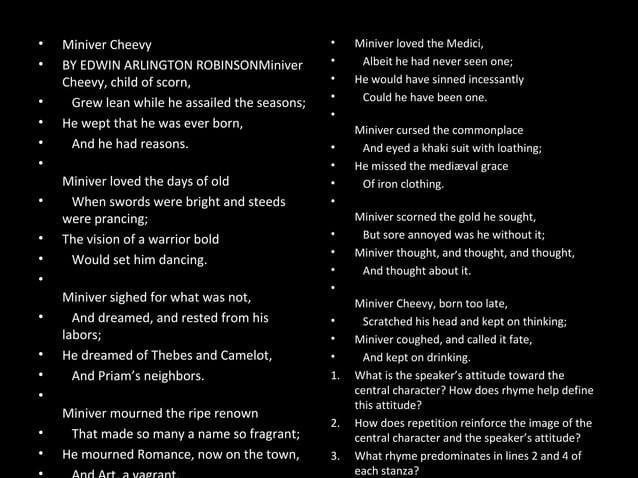 Prosody | PPT | Poetry | Books and Literature