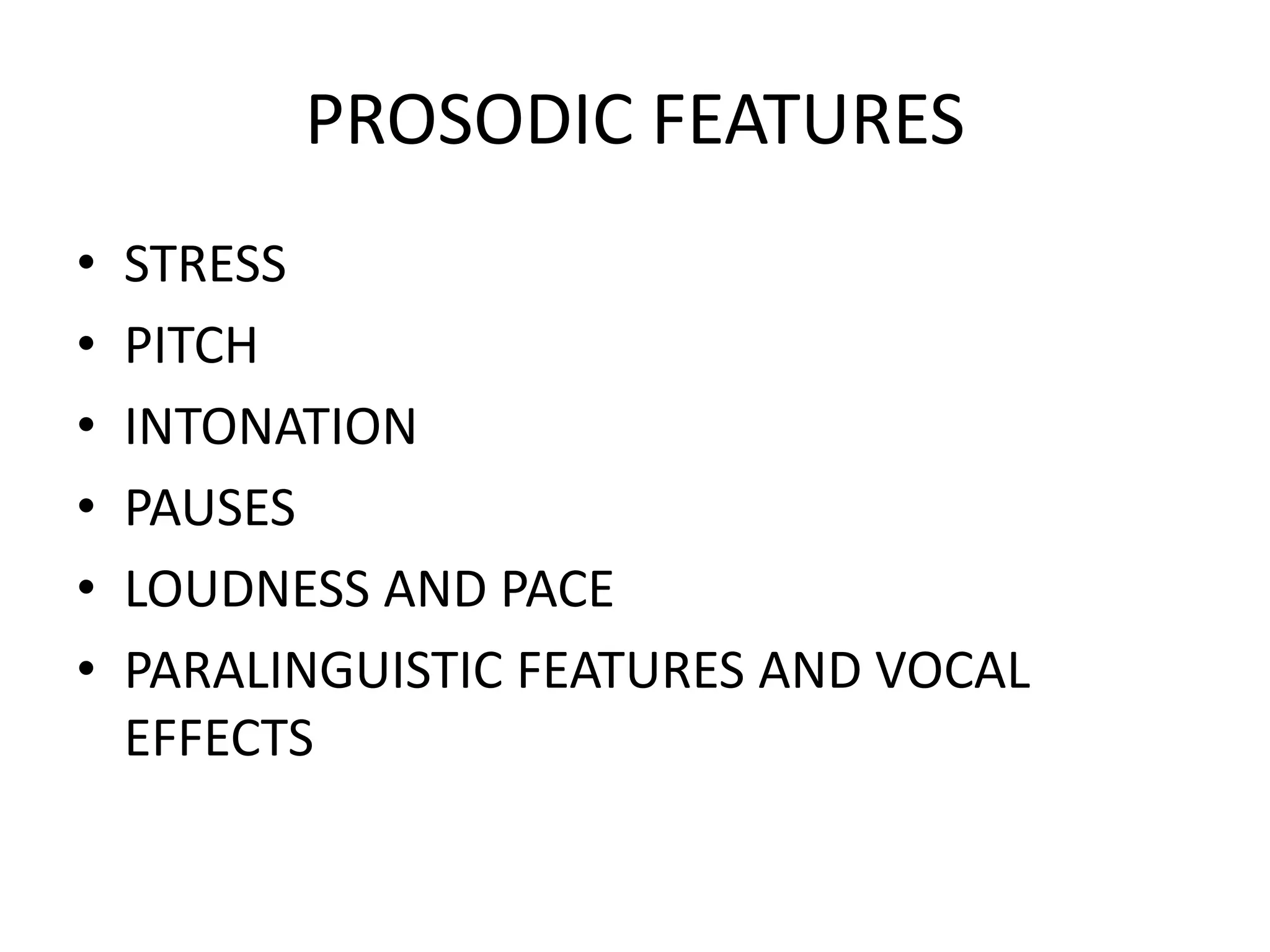 Prosody | PPTX