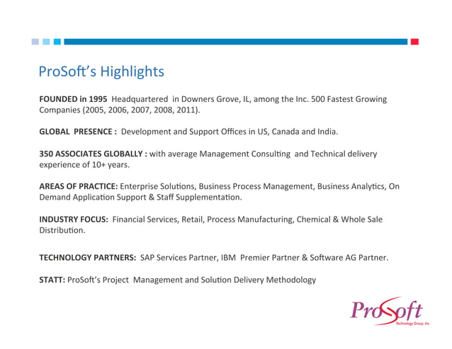 Prosoft mobile services v3 | PPT