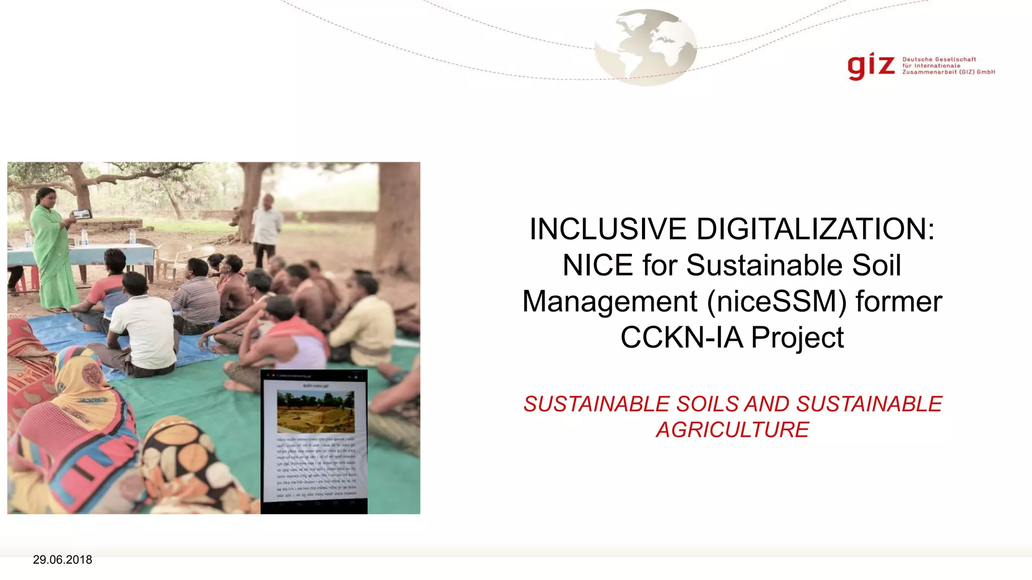 Sustainable Soil Management With Inclusive Digitalisation | PPTX ...