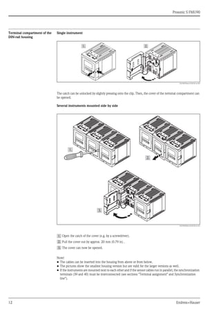 Prosonic s fmu90 endress+hauser datasheet-transmitter in housing | PDF