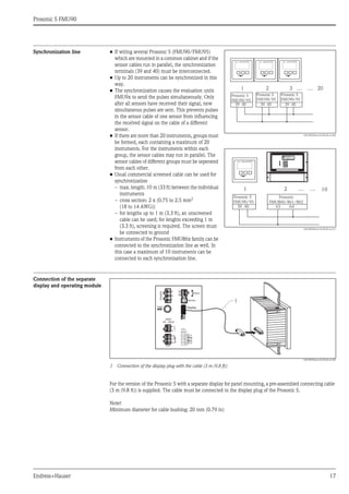 Prosonic s fmu90 endress+hauser datasheet-transmitter in housing | PDF