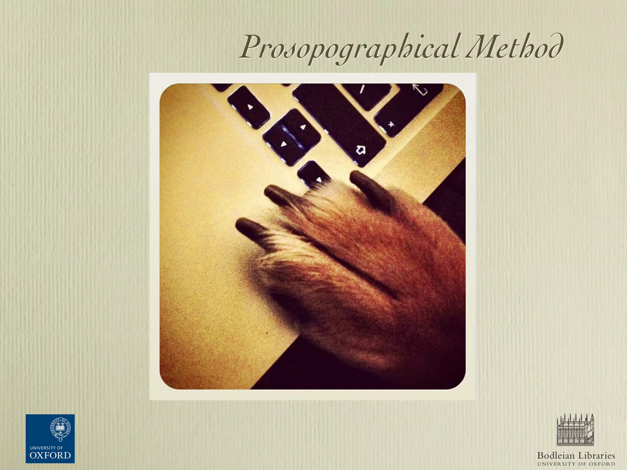 Prosopography—a very brief introduction | PDF