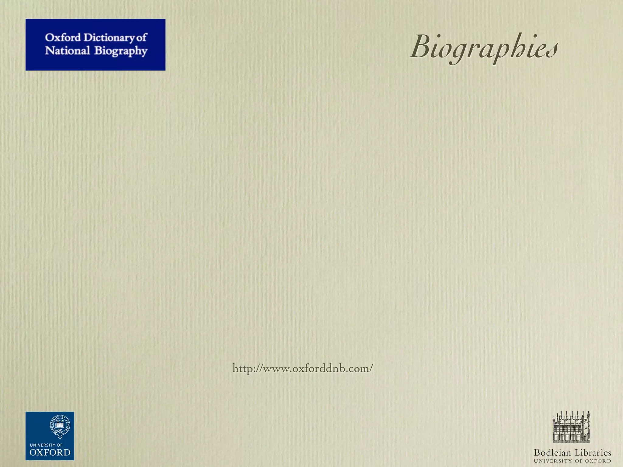 Prosopography—a very brief introduction | PDF