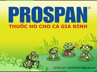 Prospan campaign | PPT