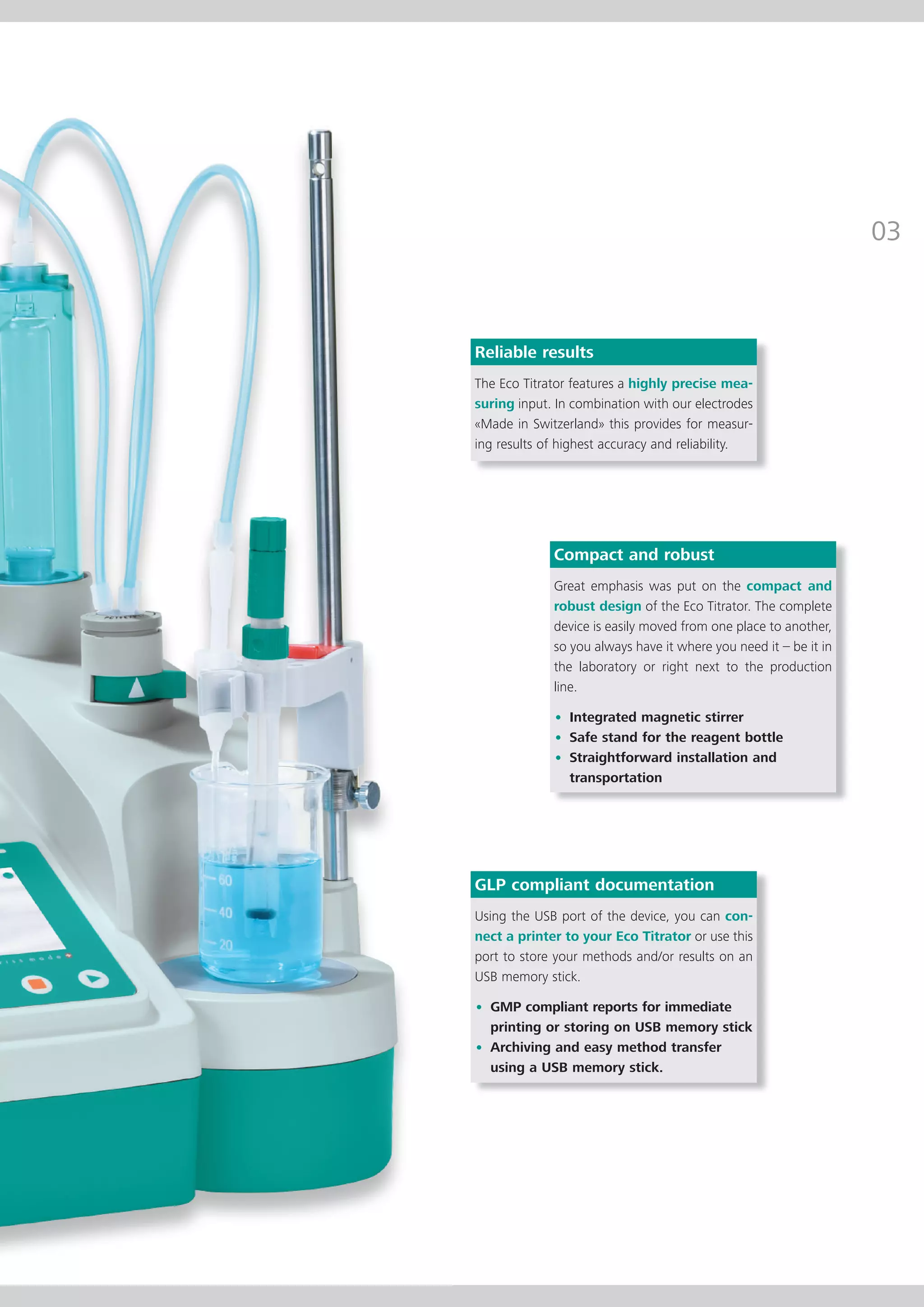 Manual titration can be automated with ECO TITRATOR - save time and increase efficiency! | PDF
