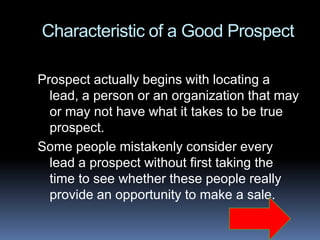 Prospecting | PPTX