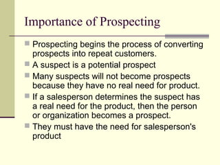 Prospecting | PPT