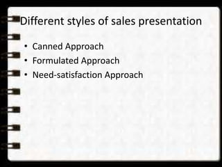 Major Steps in Effective Selling | PPT