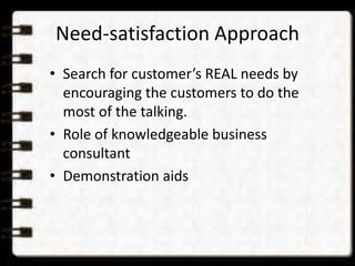 Major Steps in Effective Selling | PPT