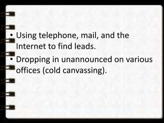 Major Steps in Effective Selling | PPT