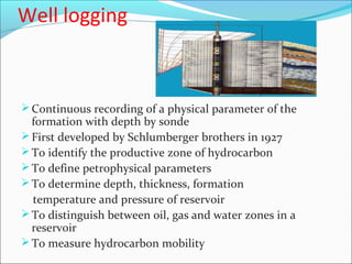 Prospecting by radioactivity logging methods | PPT