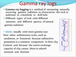 Prospecting by radioactivity logging methods | PPT