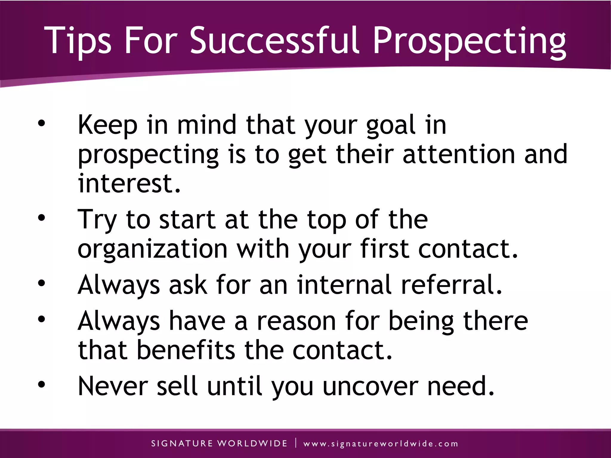 Traditional Vs. Social Media Prospecting | PPT