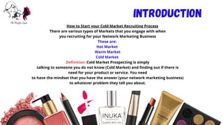 Prospecting for your Network Marketing Company | PDF