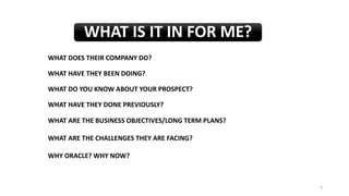 Sales Prospecting 101 | PPTX