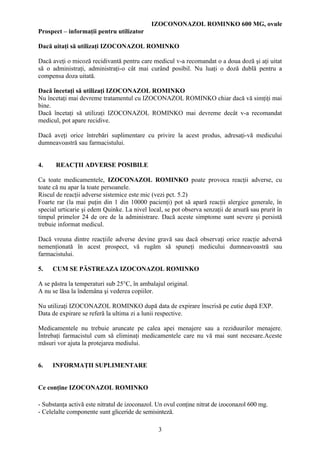 Prospect Izoconazol Ro | DOC