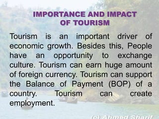 Prospect of tourism in bangladesh | PPTX | Travel