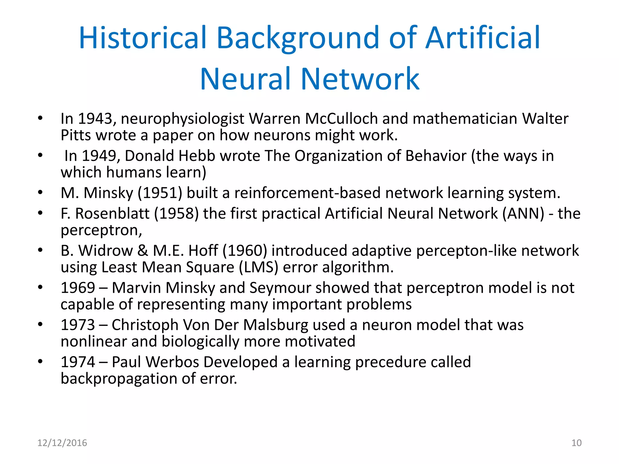 Regression And Classification An Artificial Neural Network Approach