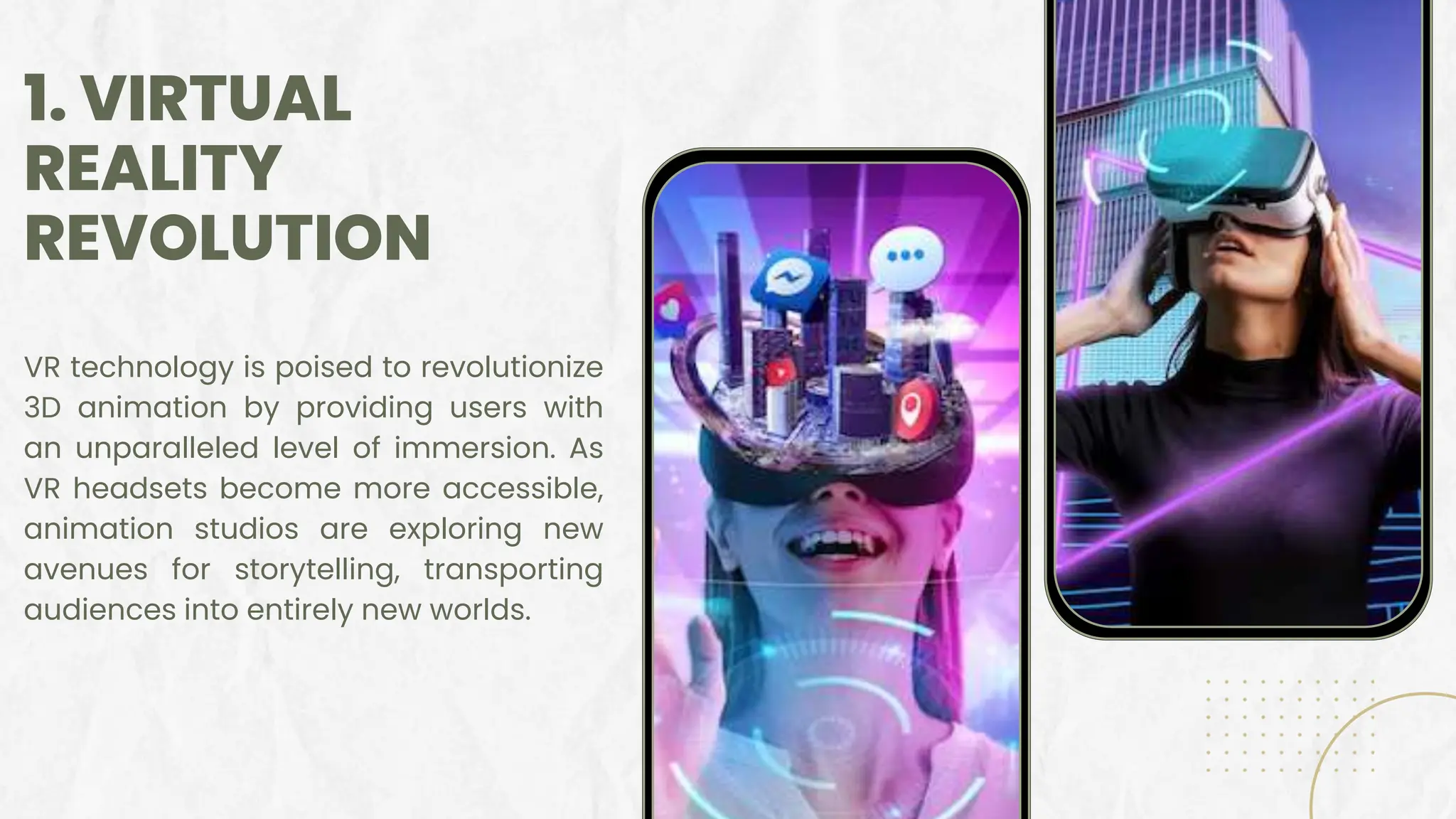 Prospects for 3D Animation in the Future: Virtual Reality and Beyond | PPTX