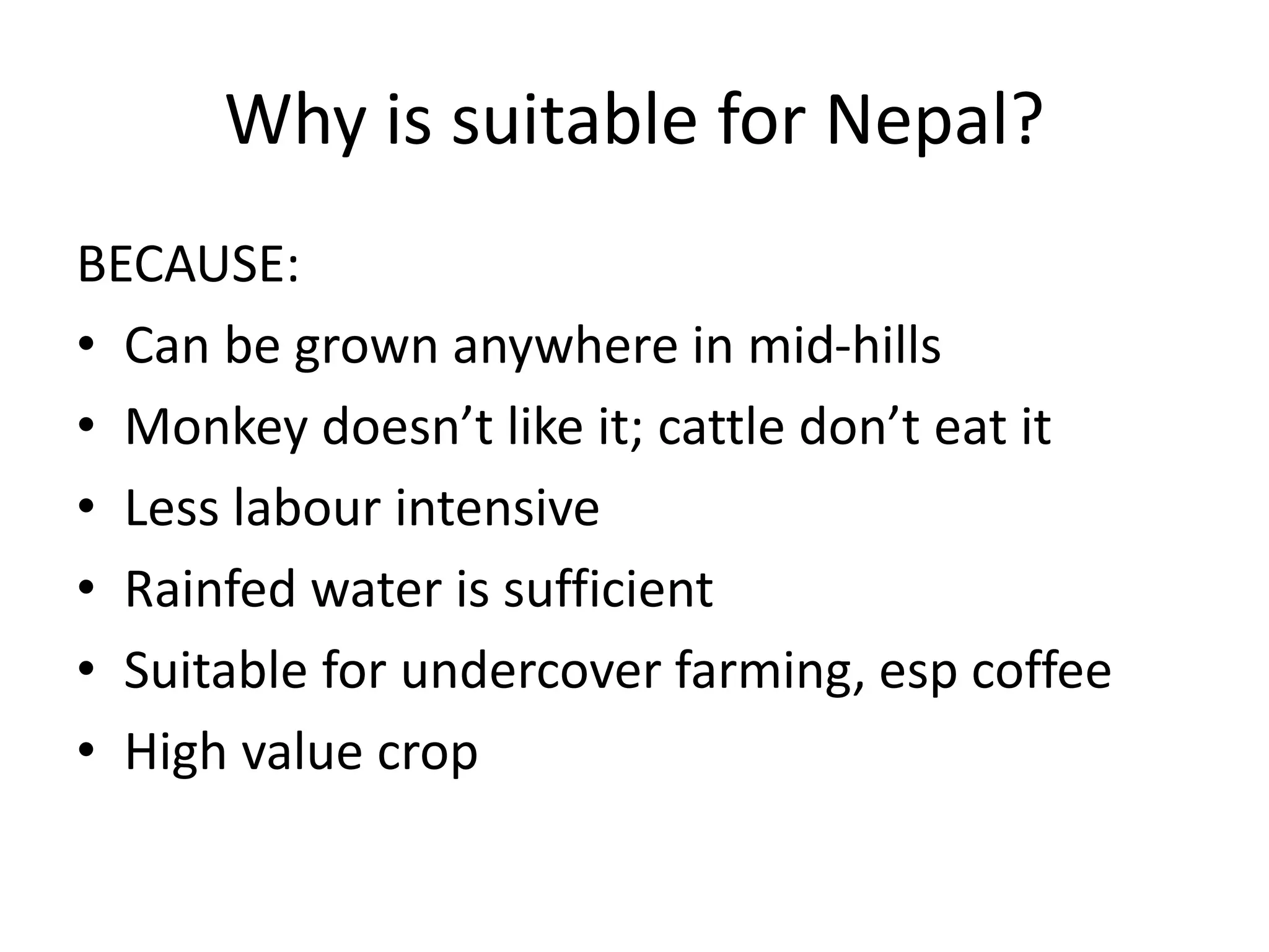 Prospects for Macadamia nuts farming in Nepal | PPTX