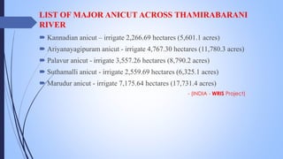 Prospects of river basin system of irrigation in tamilnadu main n | PDF