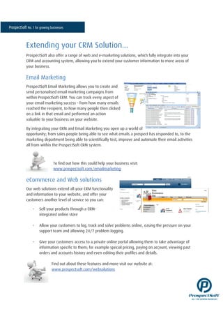 Prospectsoftbrochure | PDF