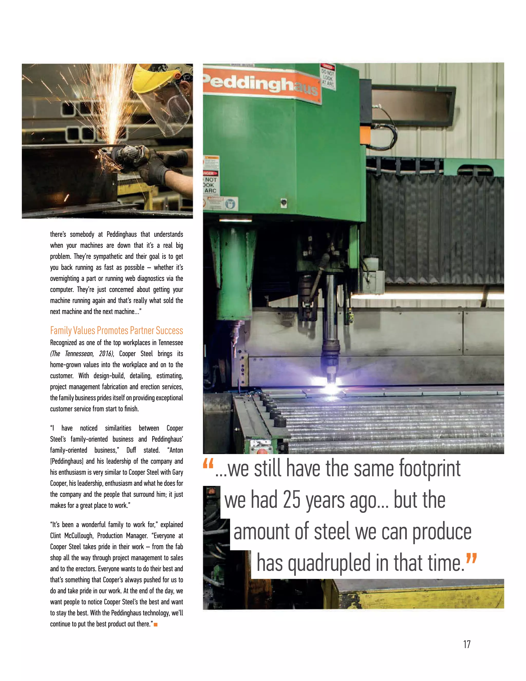Prospect Steel - Structural Steel Assembly Robotic Welder | PDF