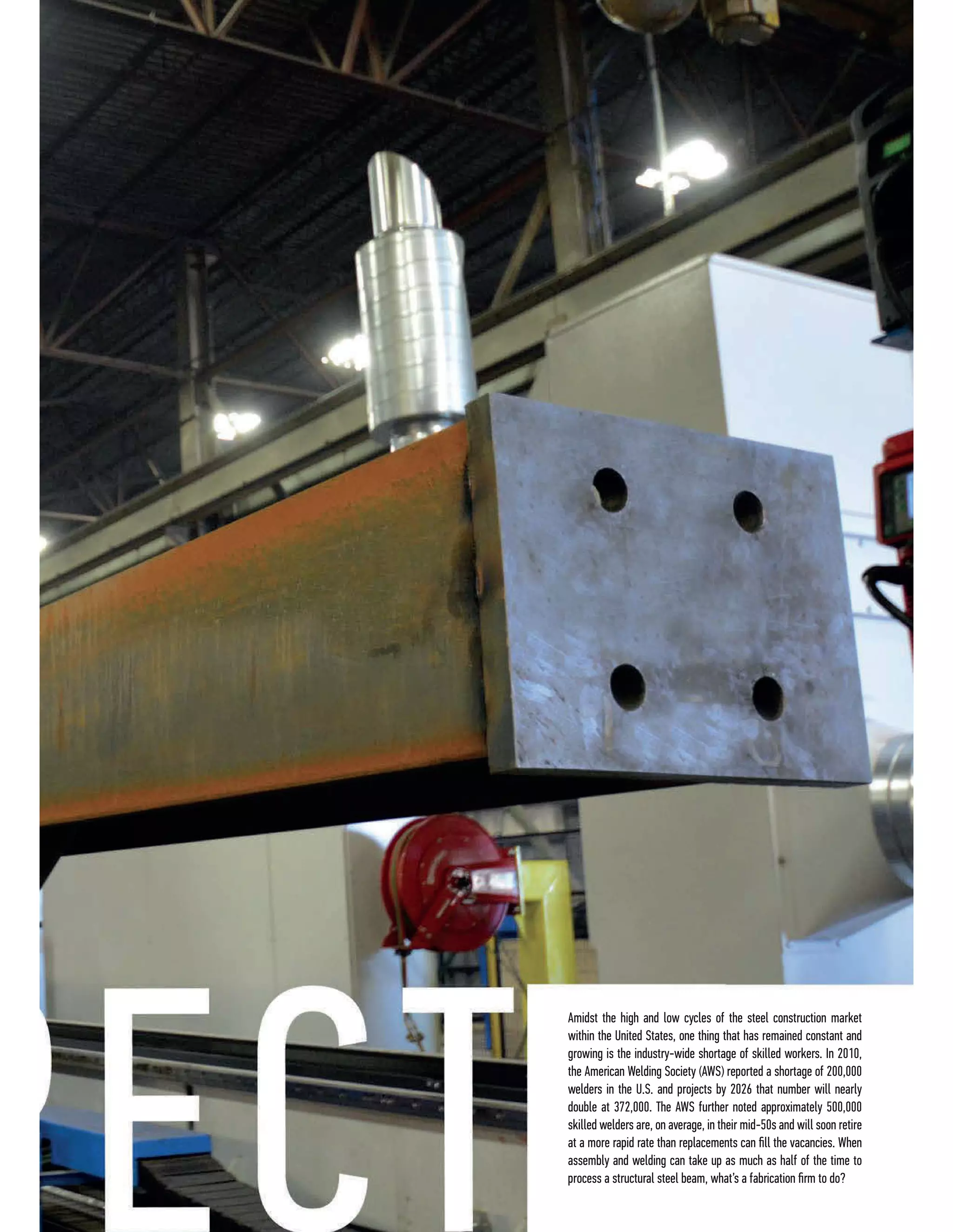 Prospect Steel - Structural Steel Assembly Robotic Welder | PDF