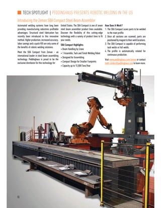 Prospect Steel - Structural Steel Assembly Robotic Welder | PDF