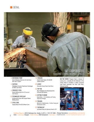 Prospect Steel - Structural Steel Assembly Robotic Welder | PDF