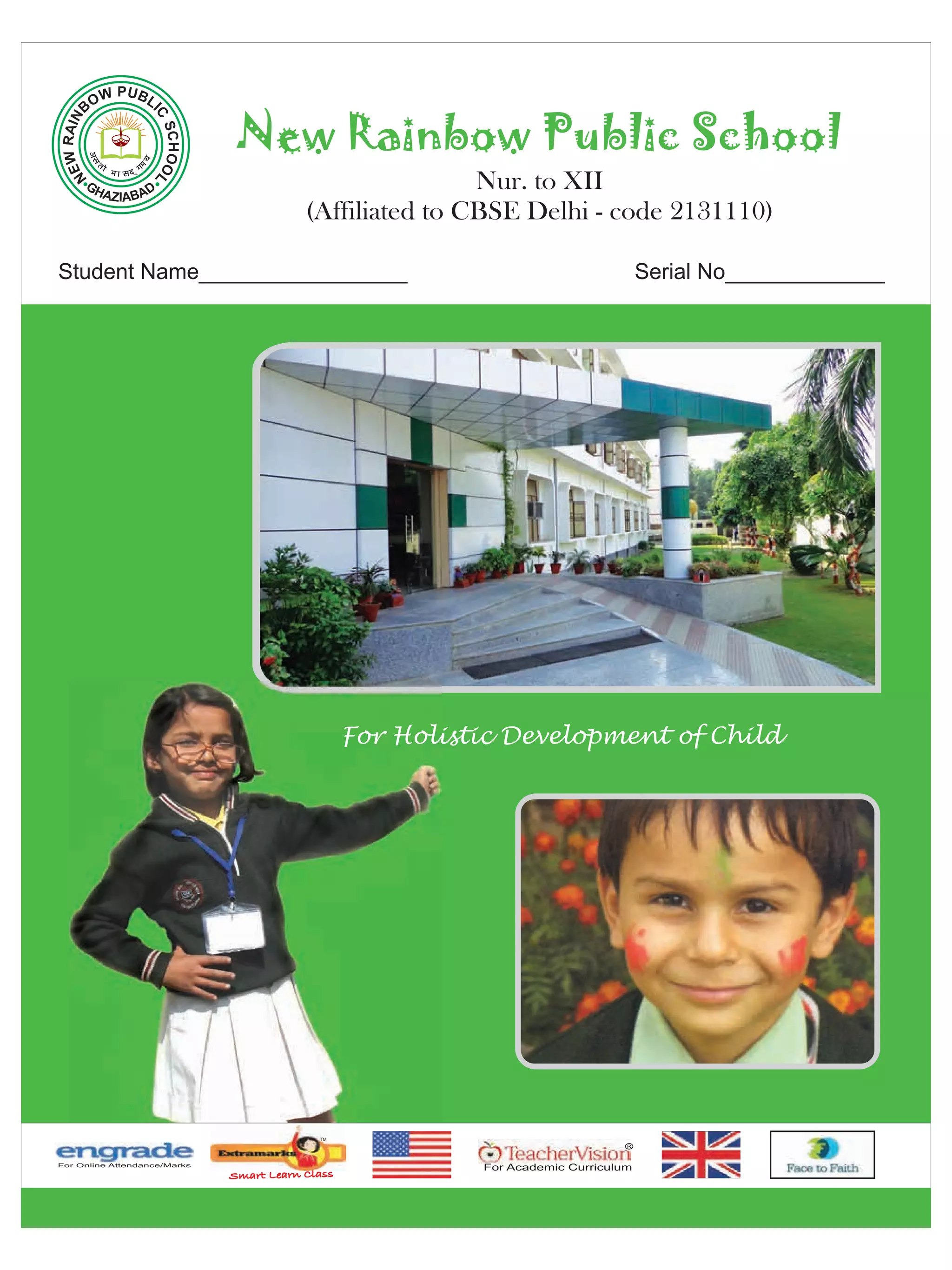 Prospectus - New Rainbow Public School, Ghaziabad | PDF