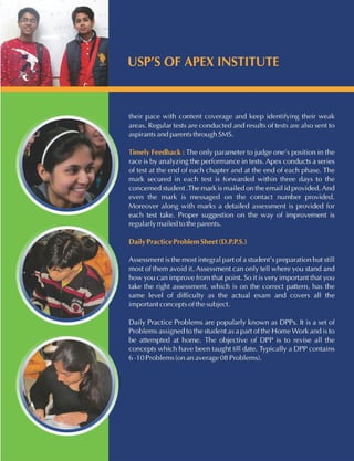 Prospectus FOR IIT-JEE, AIPMT, NTSE, OLYMPIAD | PDF