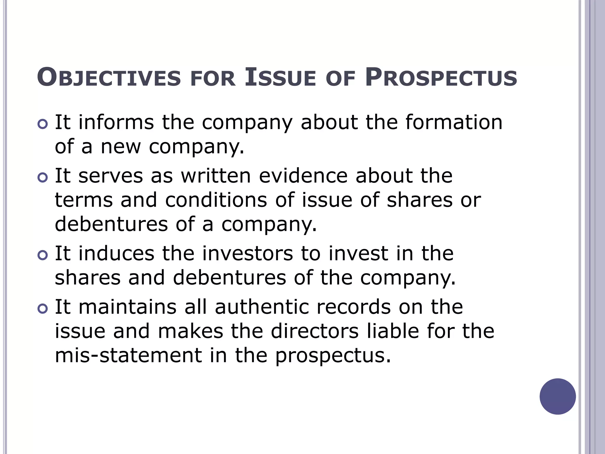 Prospectus | PPTX
