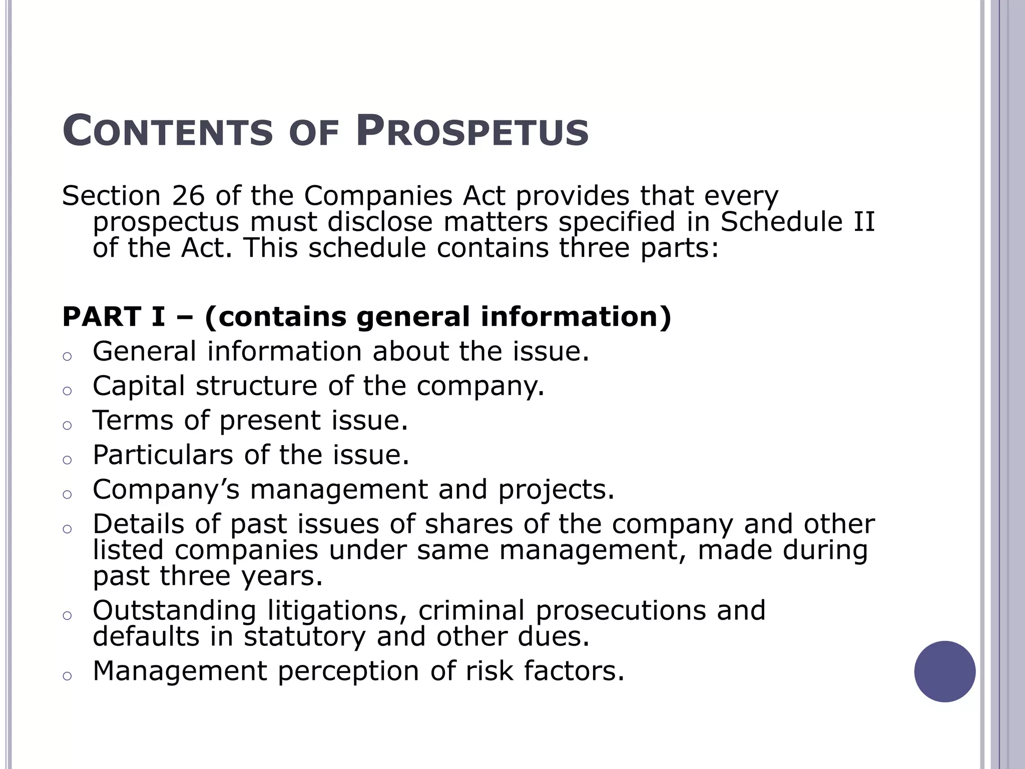 Prospectus | PPTX