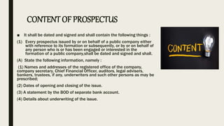 TYPES OF Prospectus | PPTX