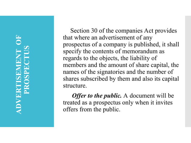 PROSPECTUS presentaton and improtance.ppt