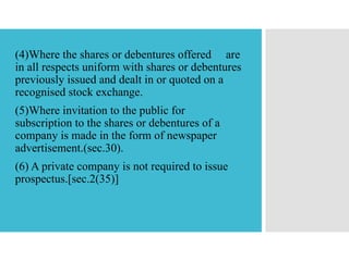 PROSPECTUS presentaton and improtance.ppt