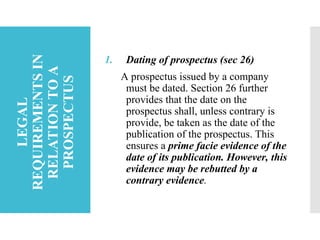 PROSPECTUS presentaton and improtance.ppt