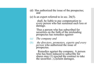 PROSPECTUS presentaton and improtance.ppt