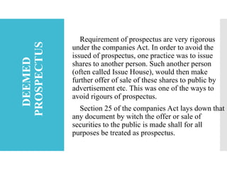 PROSPECTUS presentaton and improtance.ppt
