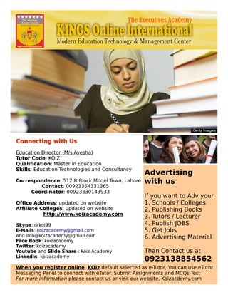 KOIz academy Student Guide | PDF