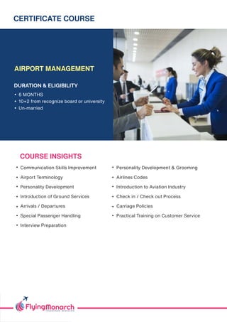 Aviation Course in Delhi | PDF