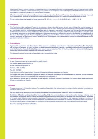 Prospectus lifestyle protection_group_policy | PDF