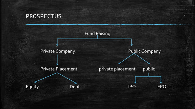 Prospectus of company | PPTX
