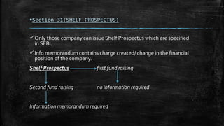 Prospectus of company | PPTX