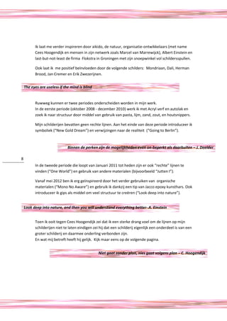 Prospectus expositie Beyond Words | PDF | Painting | Arts and Crafts