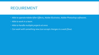 Prospek Kerja Skill Animasi 3D | PPT