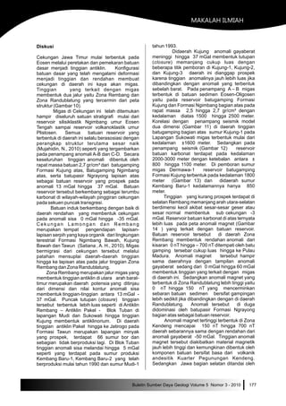 Prospek Migas cekungan Jatim dengan GravityMethod | PDF